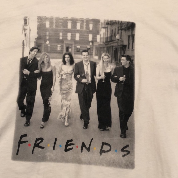 Friends the television Series | Tops | Vintage Friends Tv Show Crop Top ...